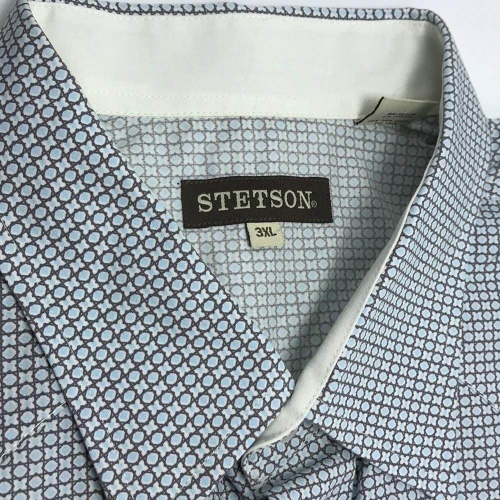 Stetson Pearl Snap 3x Shirt - Gem